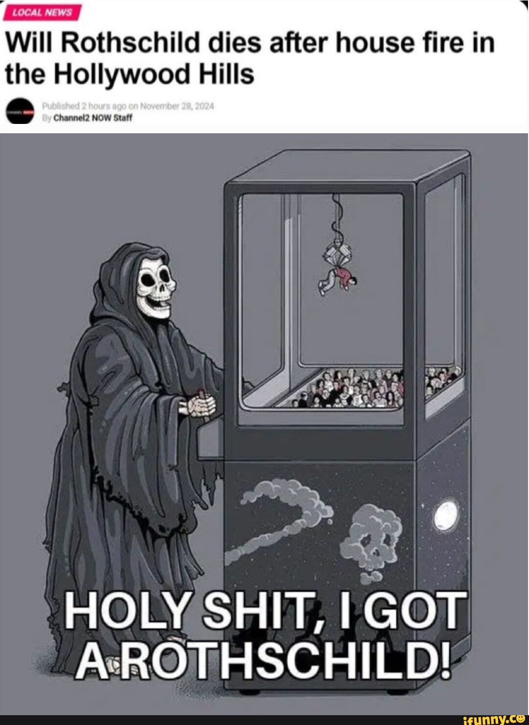 Will Rothschild dies after house fire in the Hollywood Hills LOCAL ...