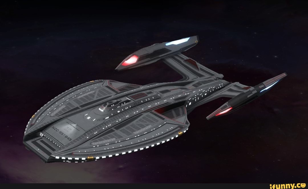 The flagship of the Starfleet Inquisition - the USS Michael Palin - iFunny