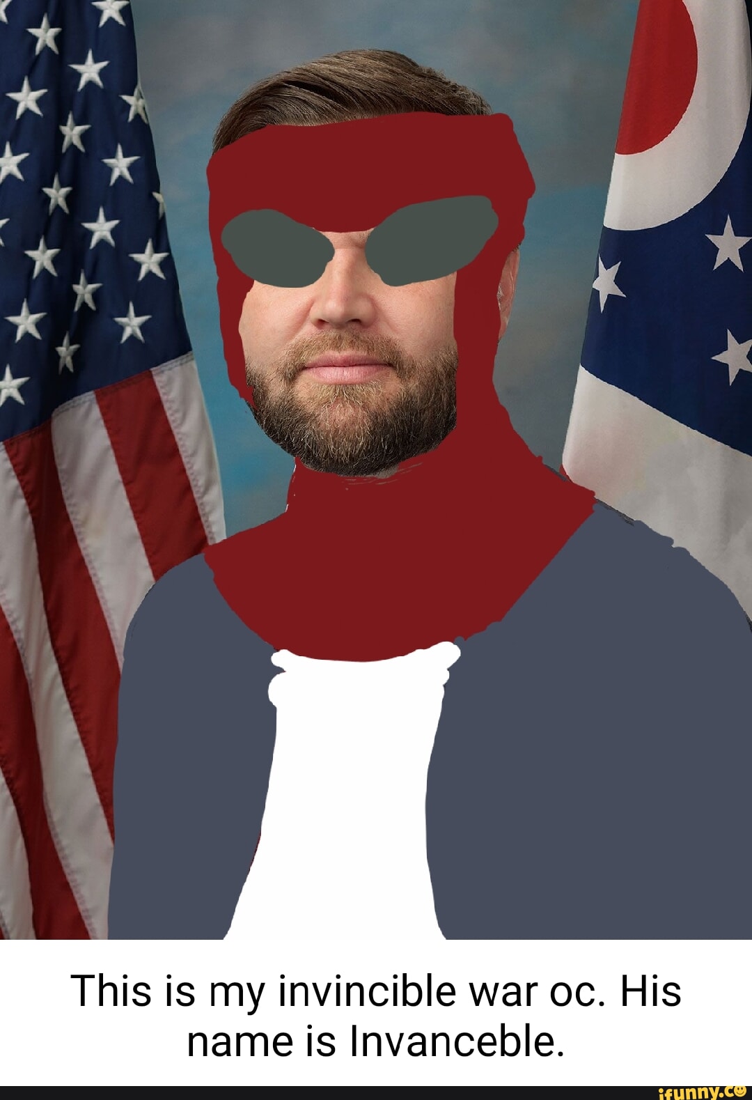 This is my invincible war oc. His name is Invanceble. - iFunny