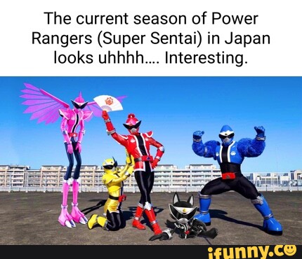 The current season of Power Rangers (Super Sentai) in Japan looks uhhhh ...