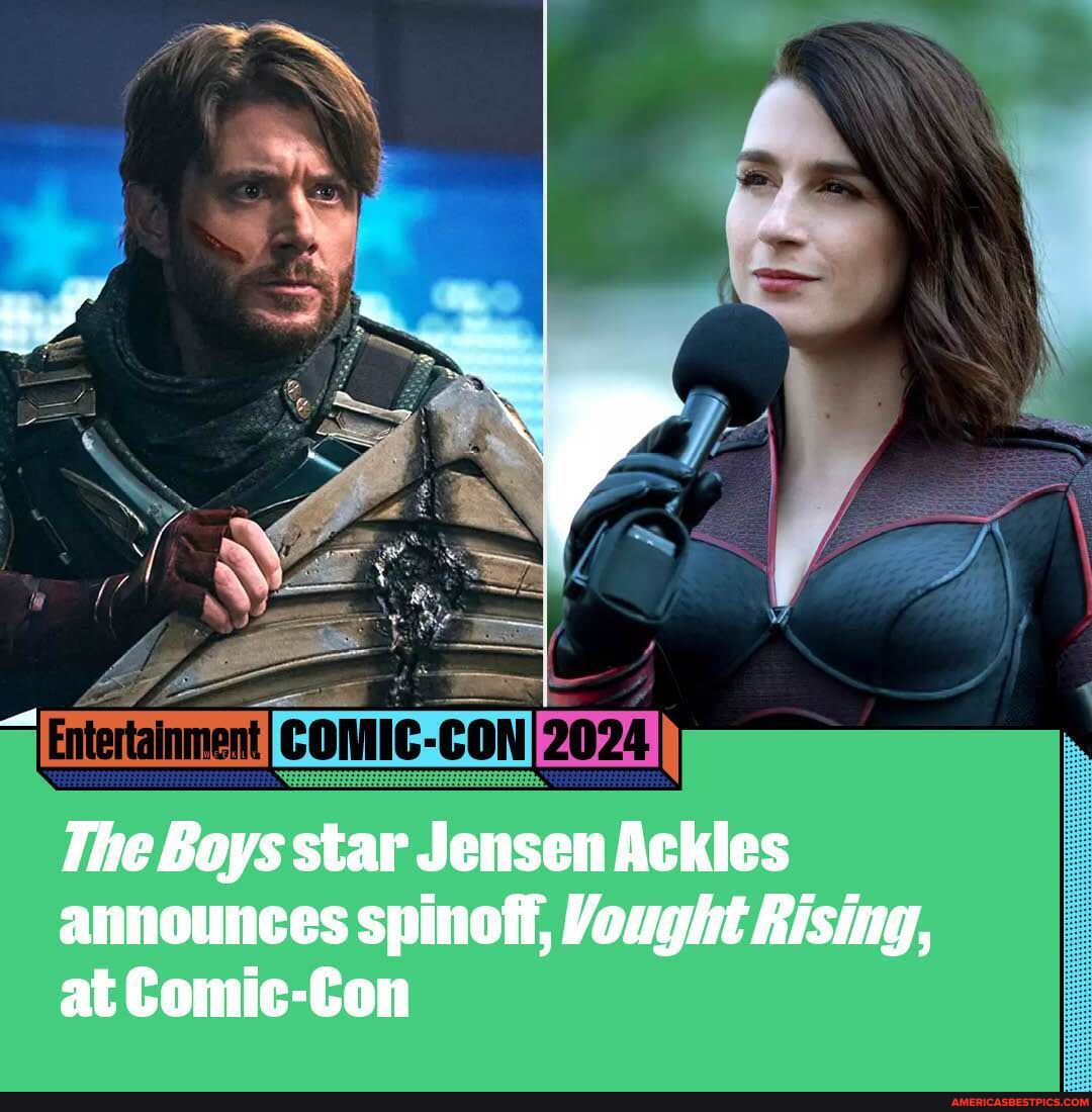 The Boys star Jensen Ackles announces spinoff, Vought Rising, at Comic ...