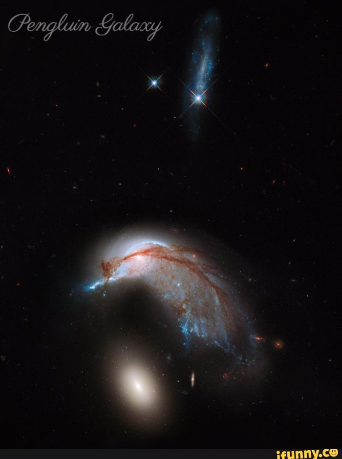 A violent collision appears to have warped a large galaxy; colossal ...