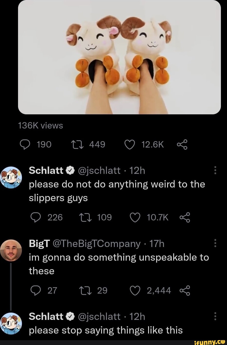 136K views 12.6K 449 Schlatt @jschlatt - please do not do anything ...