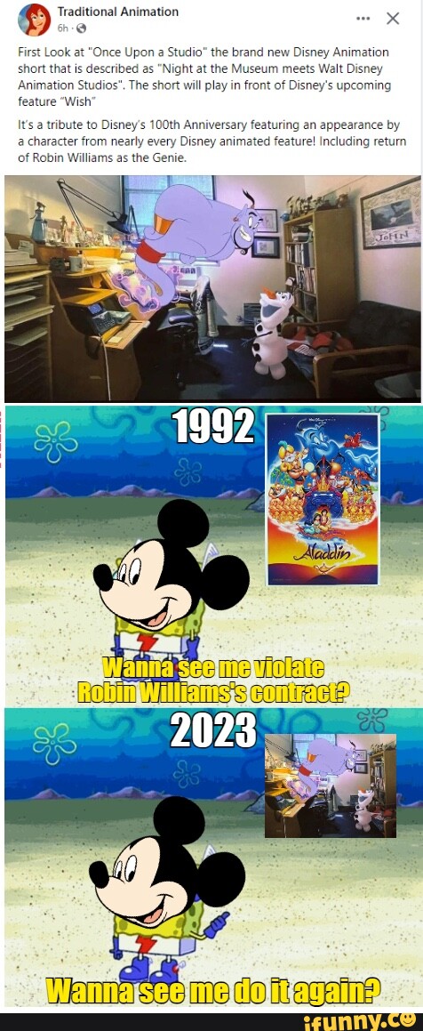 Traditional Animation First Look at "Once Upon a Studio" the brand new ...