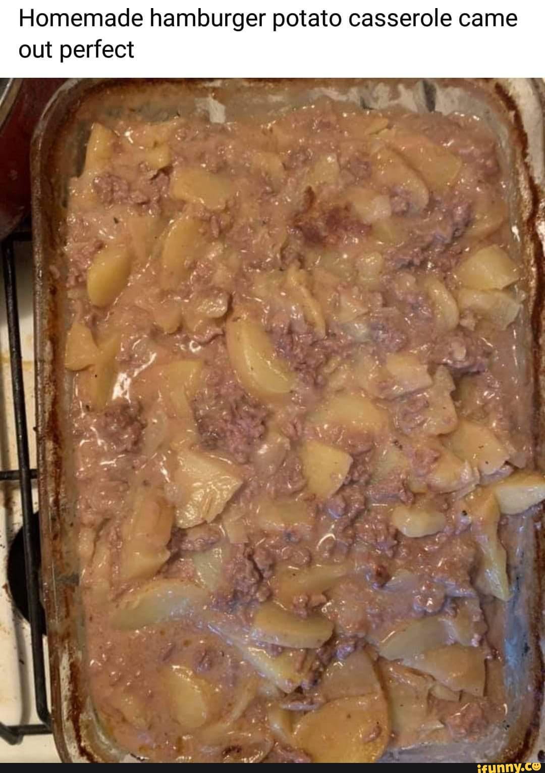 Today's menu: the weird, the bland and the ugly - Homemade hamburger ...