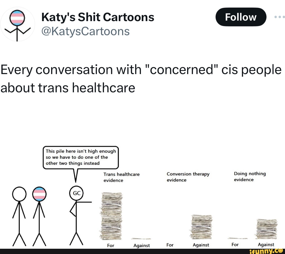 Katy's Shit Cartoons @KatysCartoons Every conversation with "concerned ...