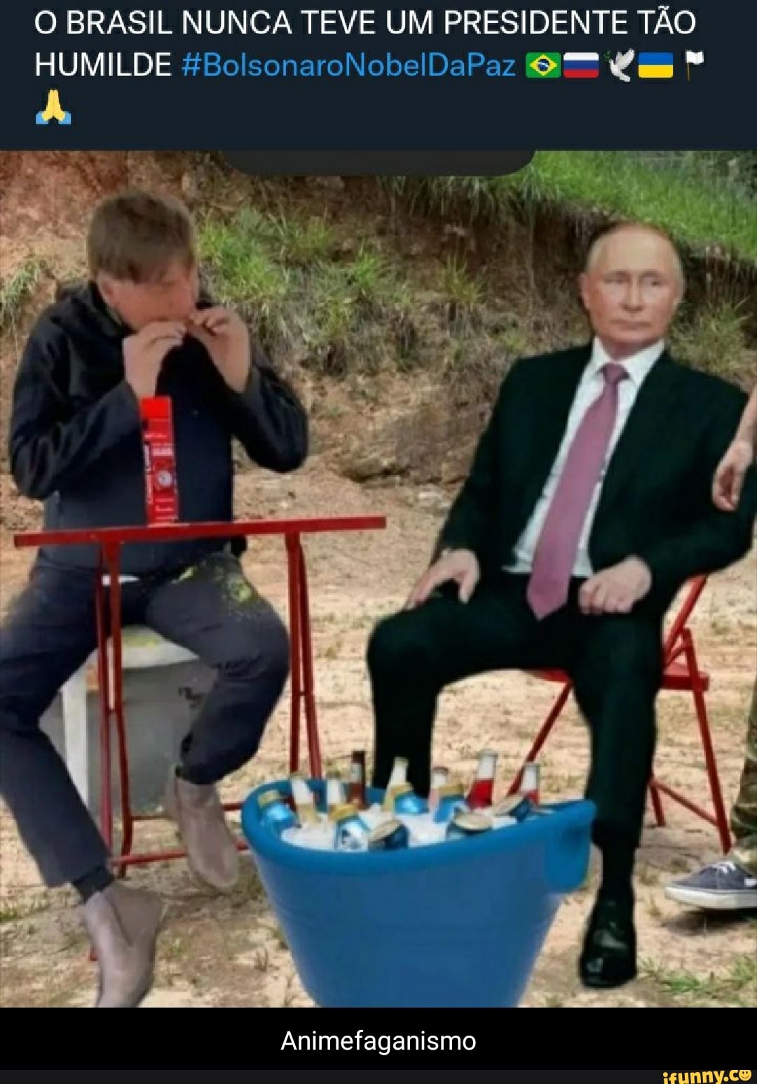 O BRASIL NUNCA TEVE UM PRESIDENTE TÃO HUMILDE Animefaganismo - iFunny ...