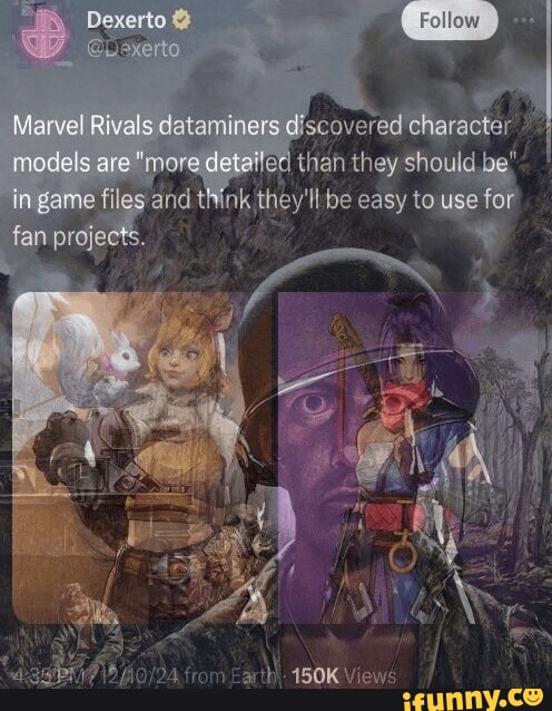 Marvel Rivals cataminers scovered character models are "more detailed ...