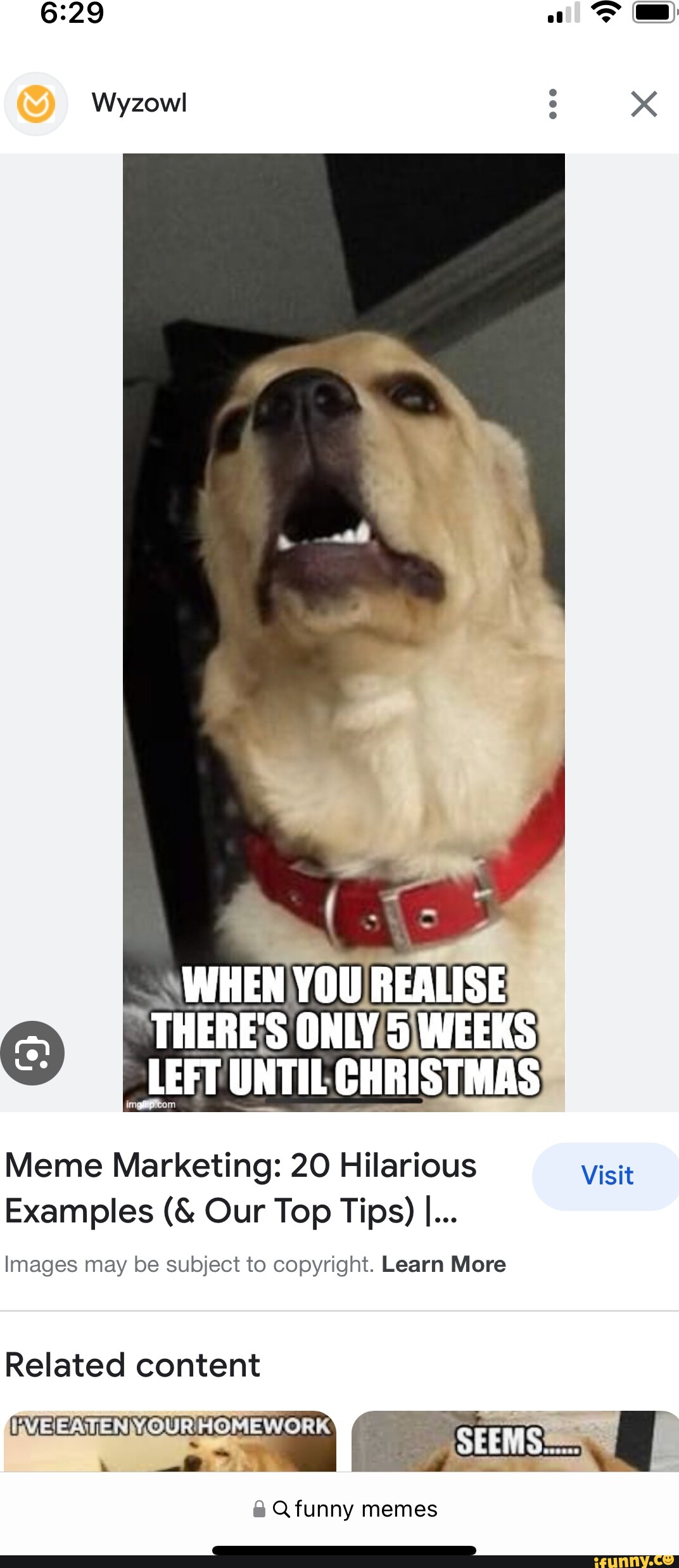 Wyzowl WHEN YOU REALISE THERE'S ONLY 5 WEEKS LEFT UNTIL CHRISTMAS Meme ...