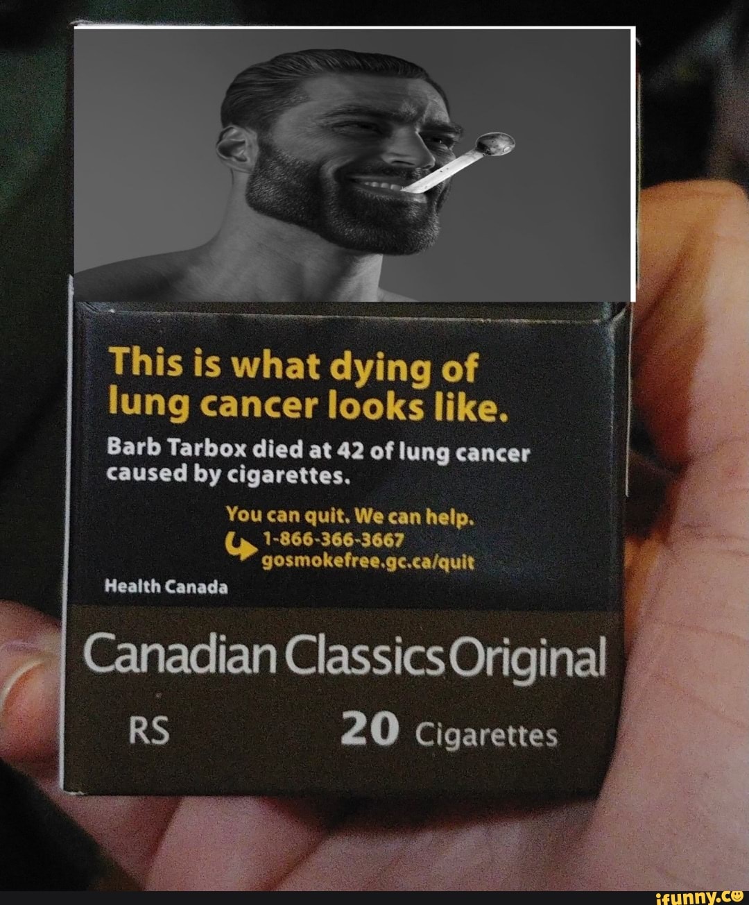 This is what dying of lung cancer looks like. Barb Tarbox died at 42 of ...