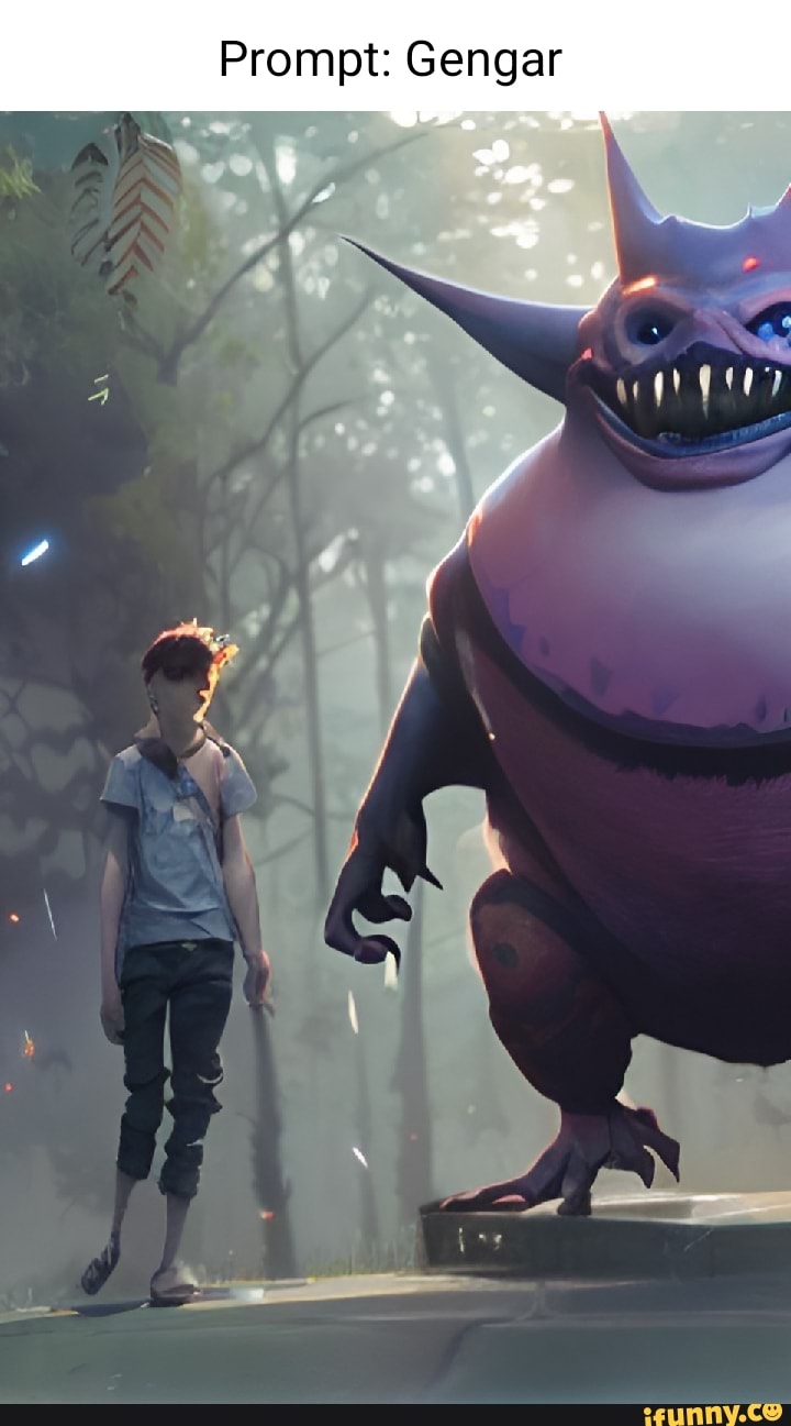 Prompt: Gengar - iFunny