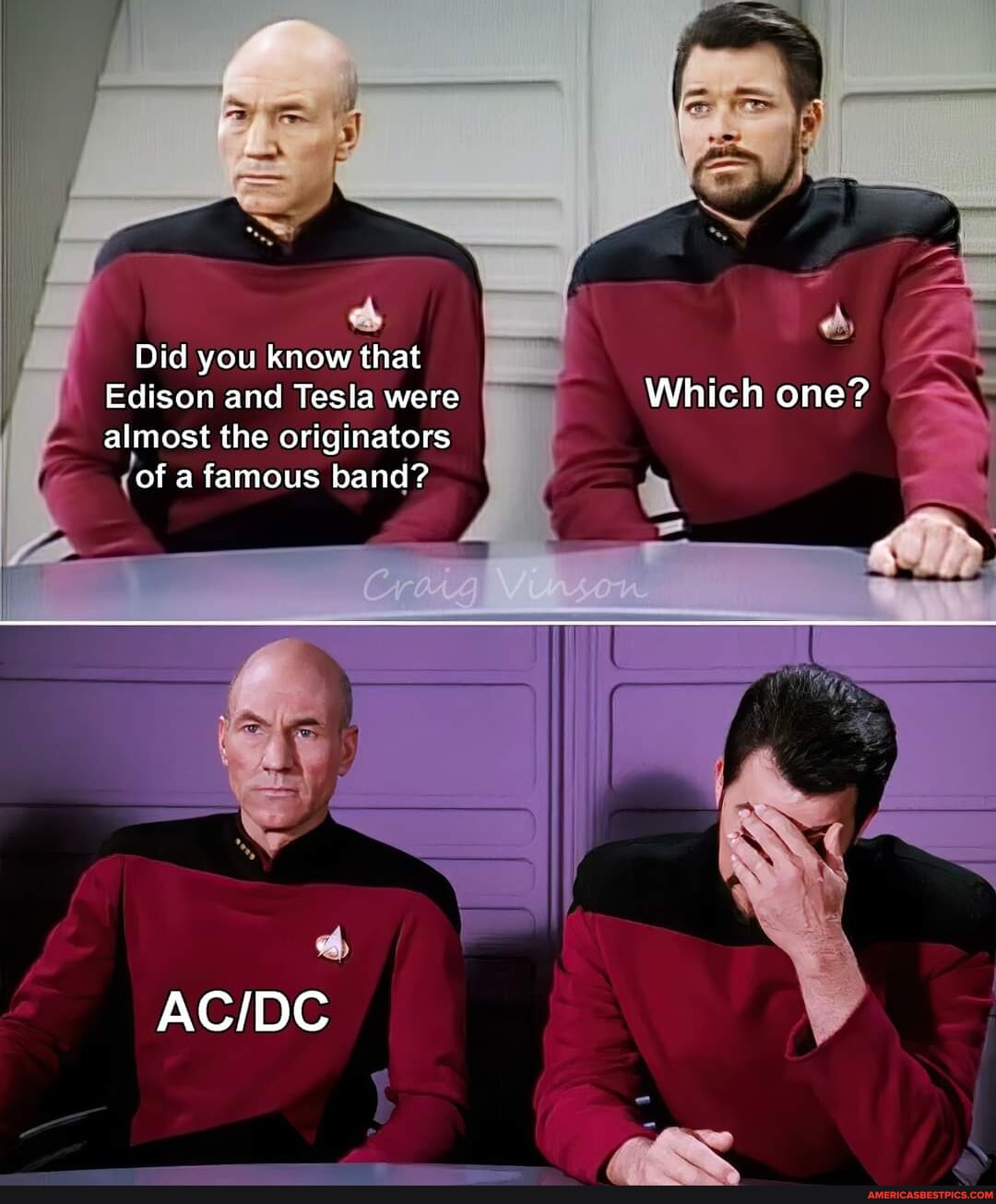 Did you know that Edison and Tesla were Which one? almost the ...