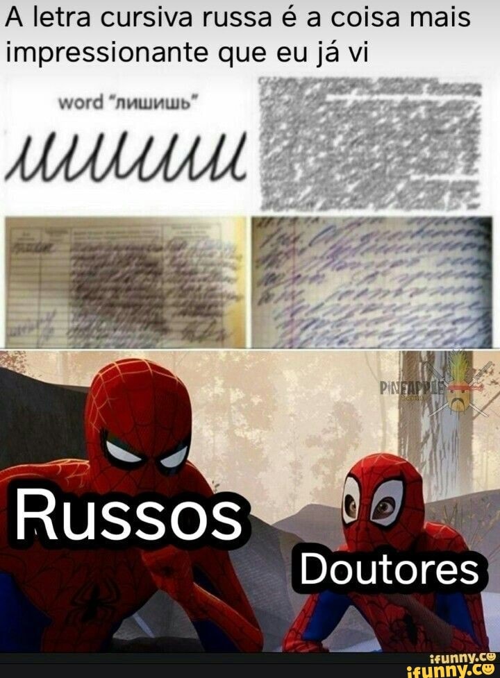 Fonte Cursiva Russa