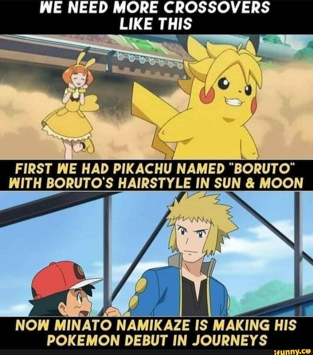 WE NEED MORE CROSSOVERS LIKE THIS FIRST WE HAD PIKACHU NAMED WITH ...
