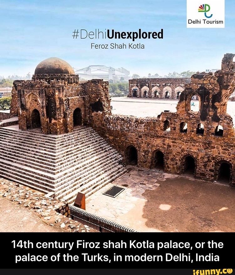 SD Delhi Tourism #">~Unexplored Feroz Shah Kotla 14th century Firoz ...