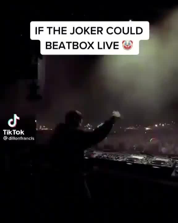 IF THE JOKER COULD BEATBOX LIVE TikTok - )