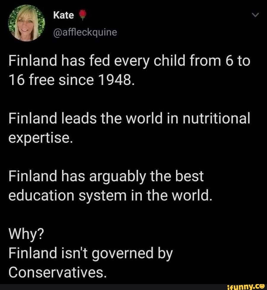 Fin 16 Kate land has fed every child from 6 to free since 1948. land ...