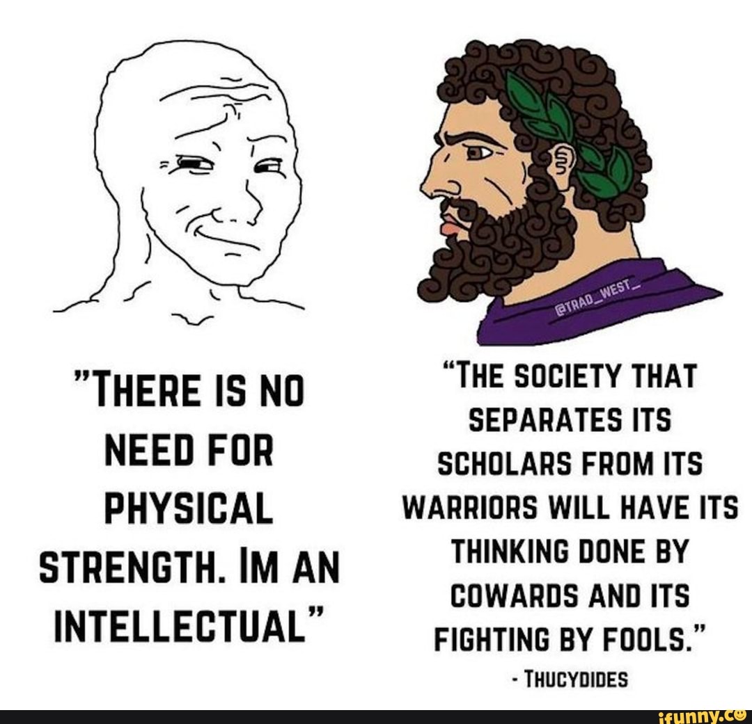 "THERE IS NO "THE SOCIETY THAT SEPARATES ITS NEED FOR SCHOLARS FROM ITS ...