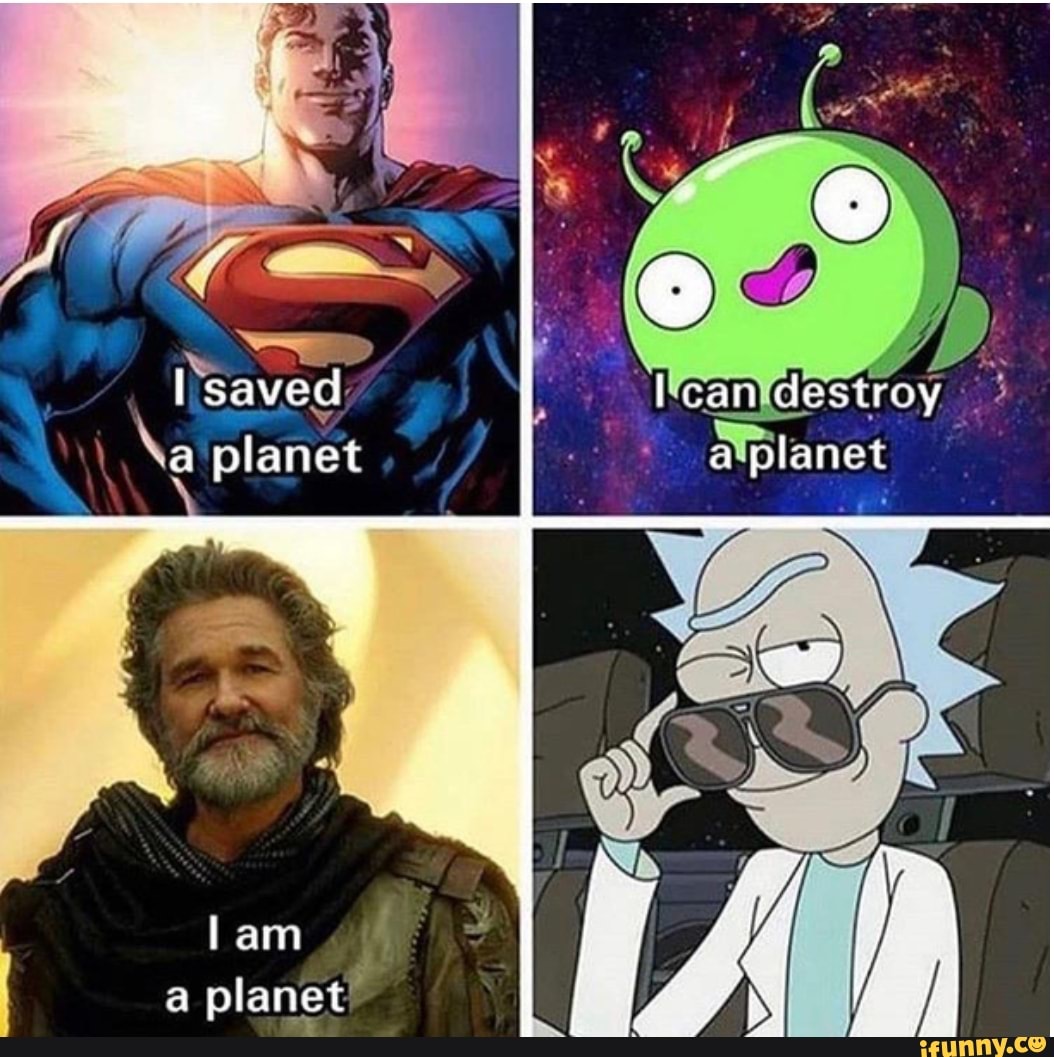 Saved boan destroy a planet a planet lam a planet - iFunny