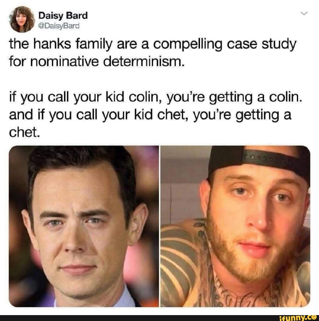 Daisy Bard chet. the hanks family are a compelling case study for ...