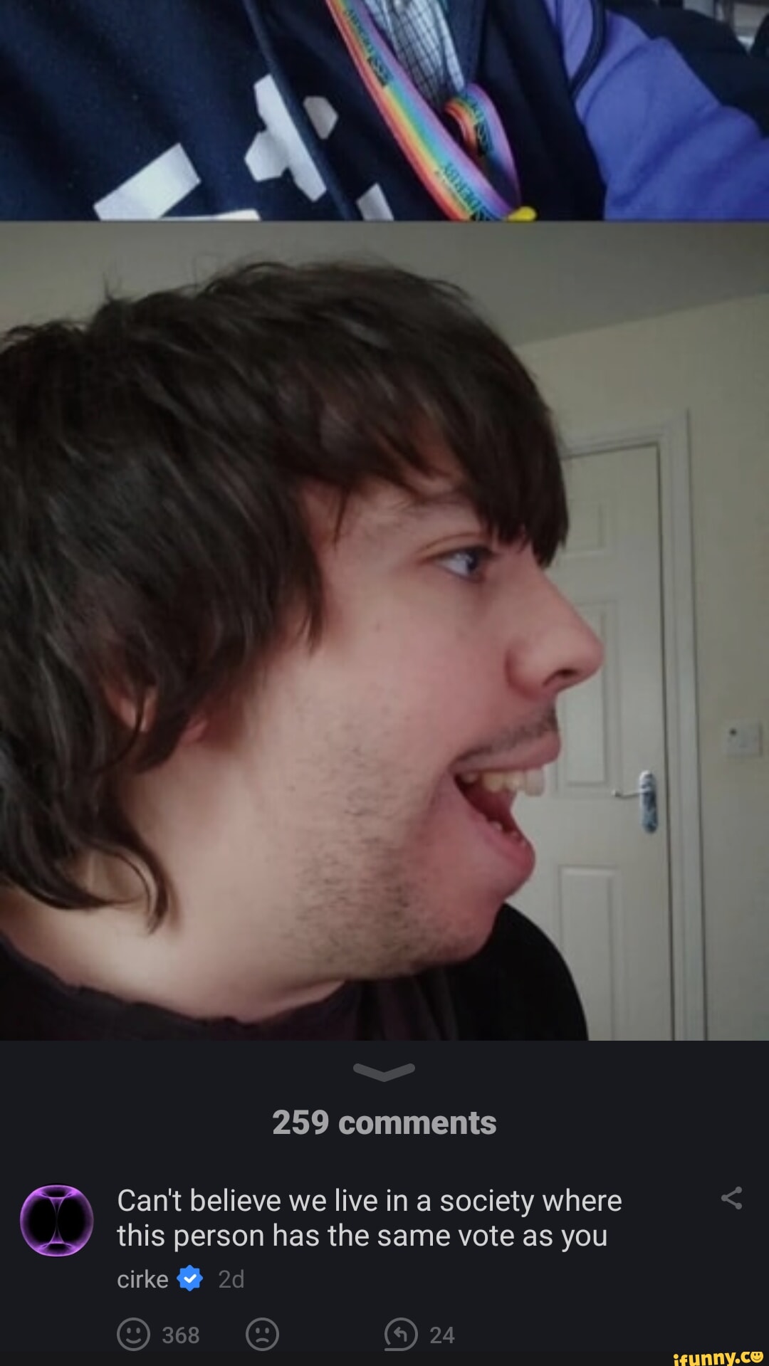 259 comments Can't believe we live in a society where this person has ...