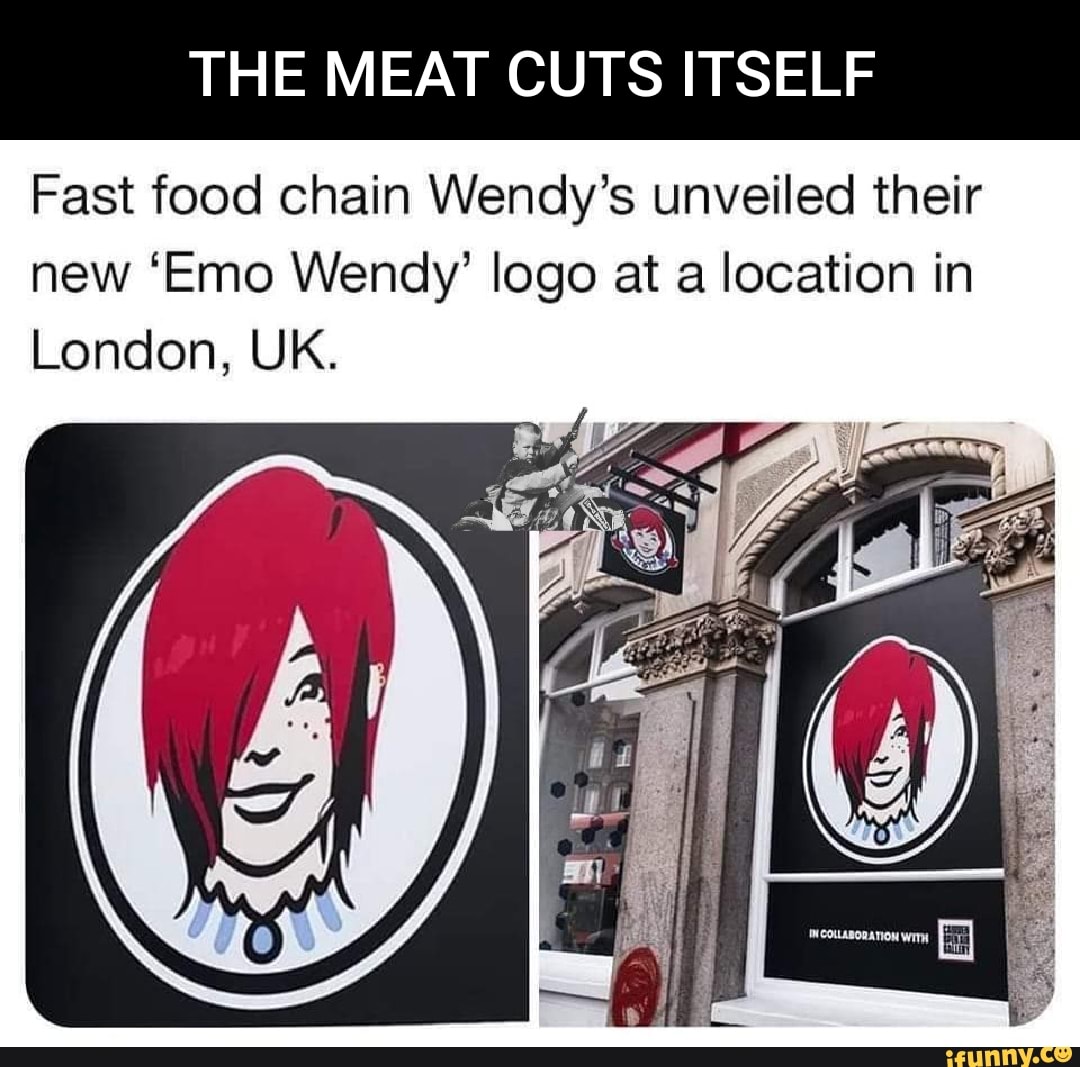 THE MEAT CUTS ITSELF Fast food chain Wendy's unveiled their new 'Emo ...