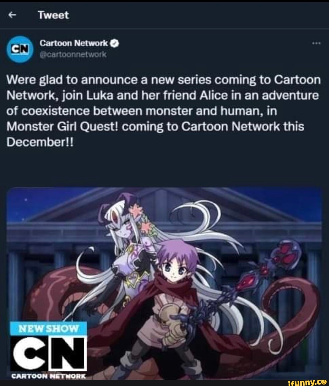 Tweet Cartoon Network @ Were glad to announce a new series coming to ...