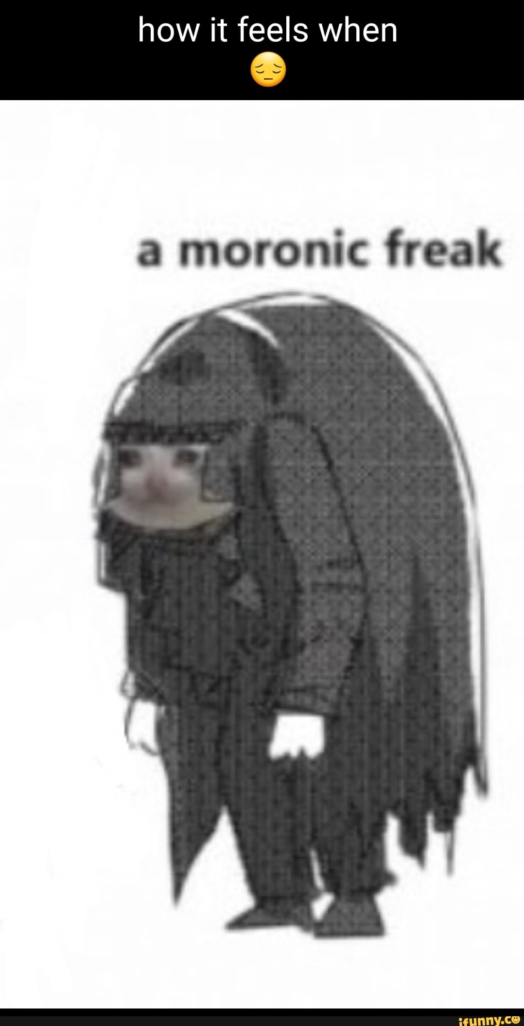 How it feels when a moronic freak - iFunny Brazil