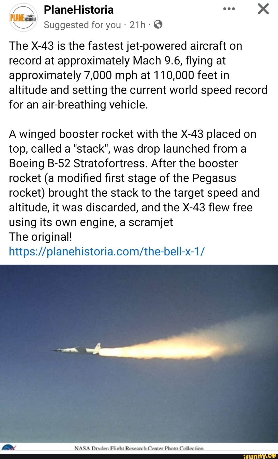 Fastest Plane In The World X 43 Aircraft