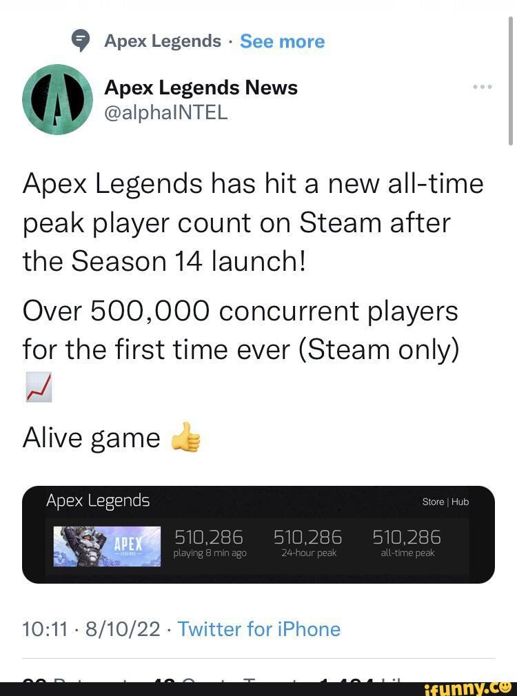 9 Apex Legends - See more Apex Legends News Apex Legends has hit a new ...