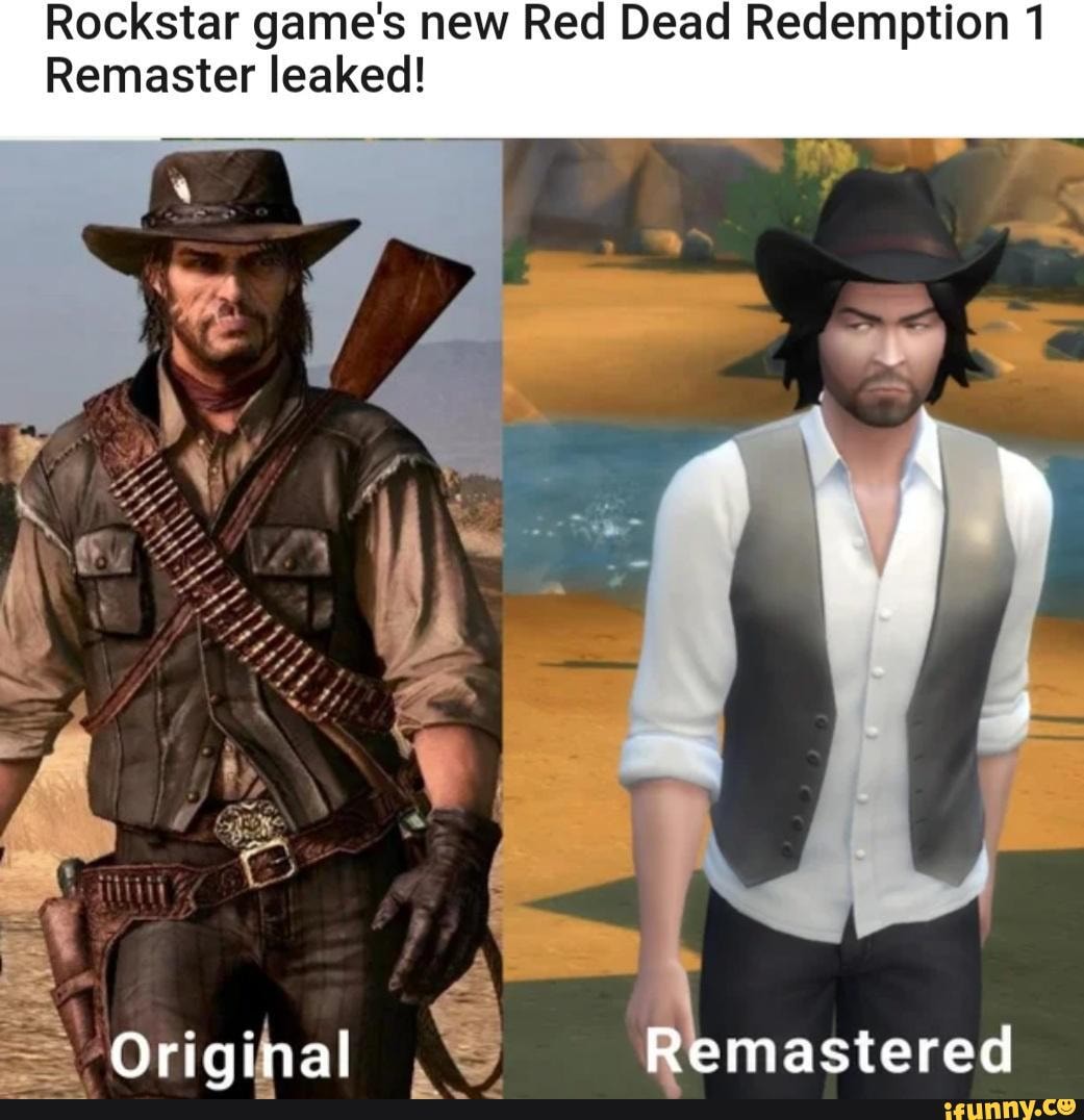 R* - Rockstar game's new Red Dead Redemption 1 Remaster leaked ...