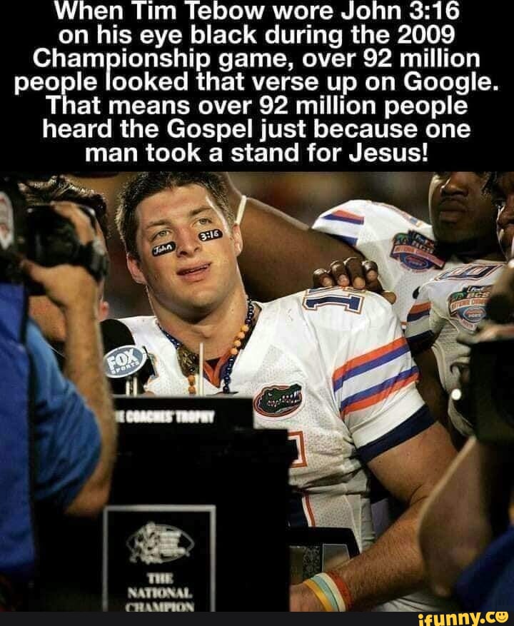 Michael Sam Tim Tebow Meme