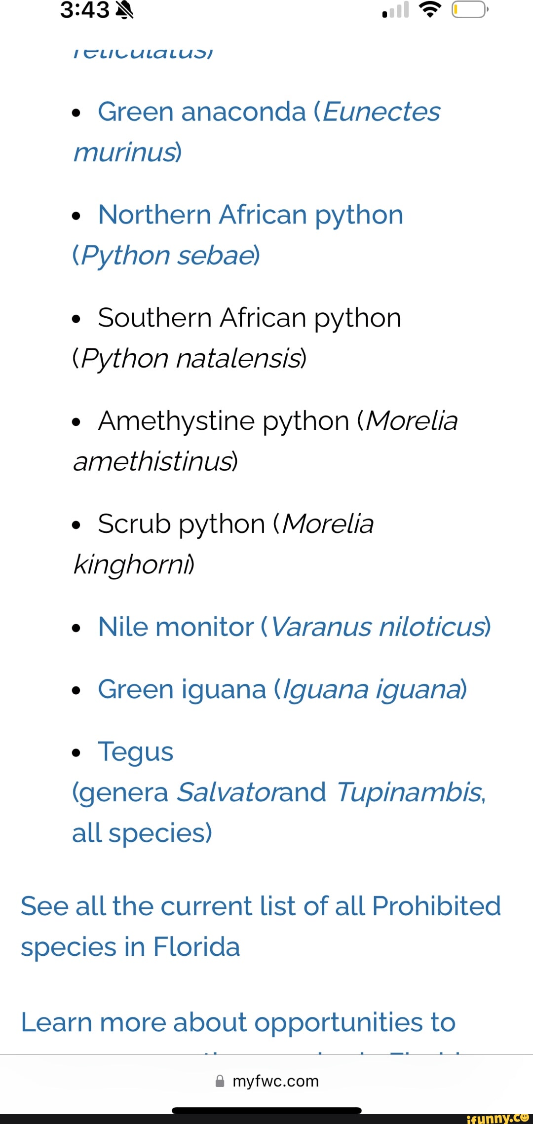 All e Green anaconda (Eunectes murinus) e Northern African python ...