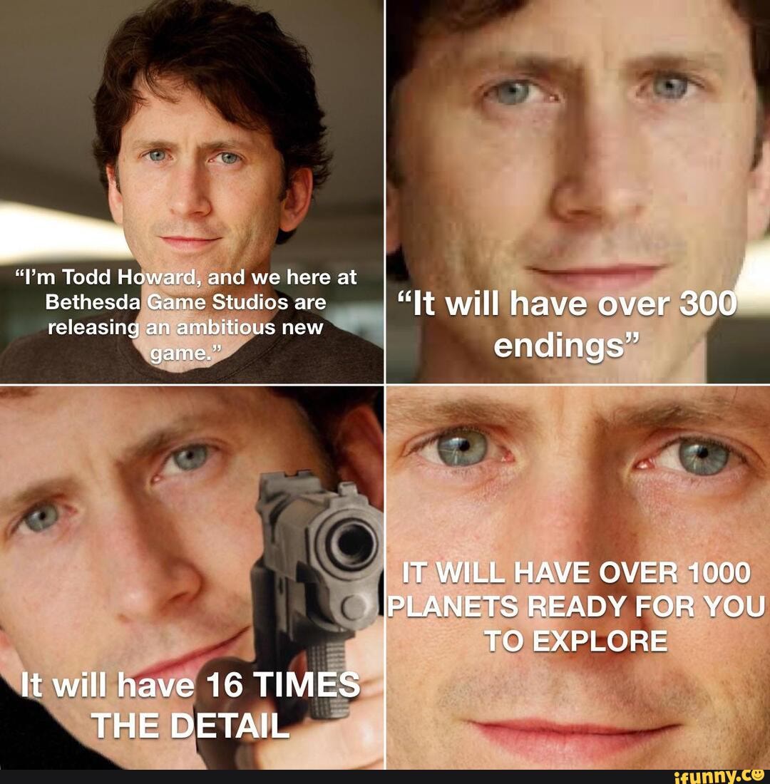 Todd Howard, and we here at Bethesda Game Studios are releasing an ...