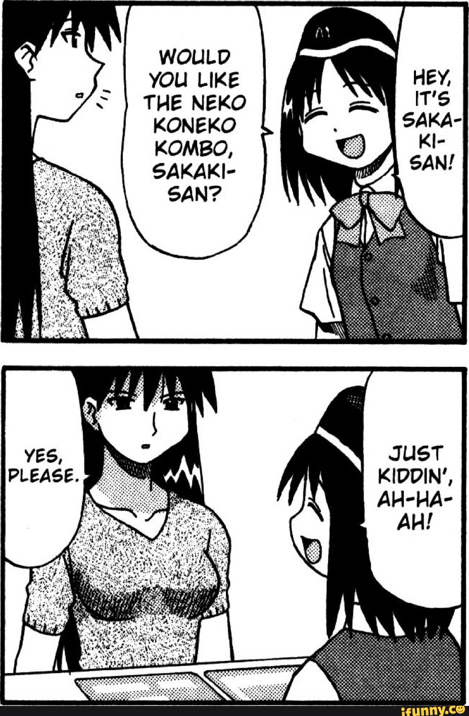 Would You Like The Neko Koneko Kombo Sakaki San Ifunny