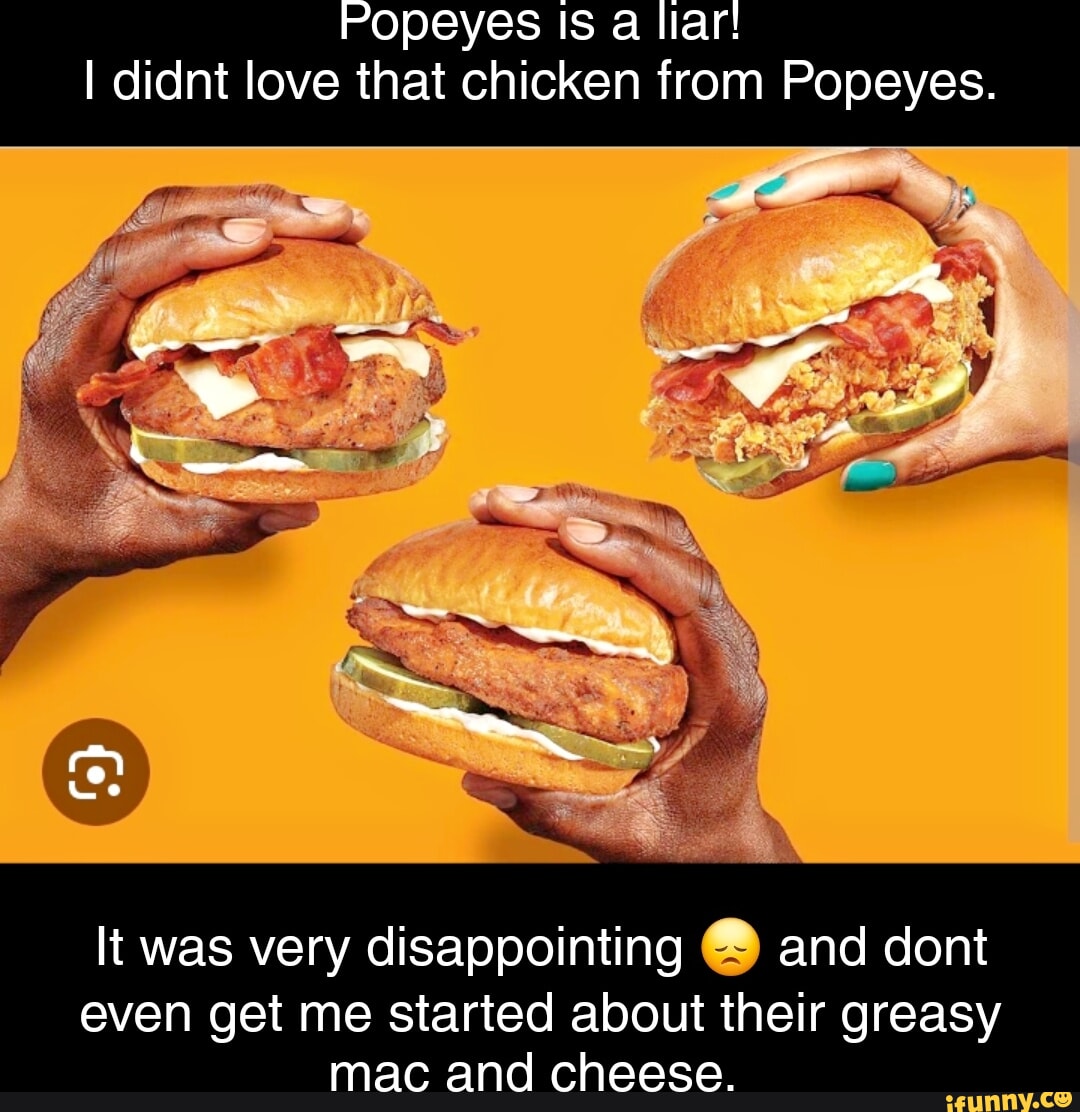 Popeyes memes. Best Collection of funny Popeyes pictures on iFunny