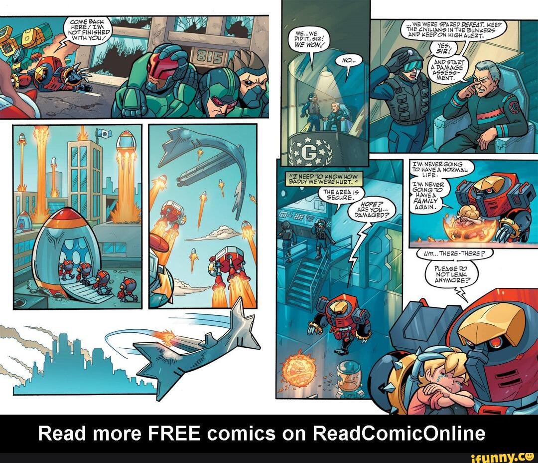 Archie: Omega tries to comfort Hope despite not being designed too ...