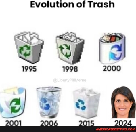 Evolution of Trash 1995 2000 2006 - America’s best pics and videos