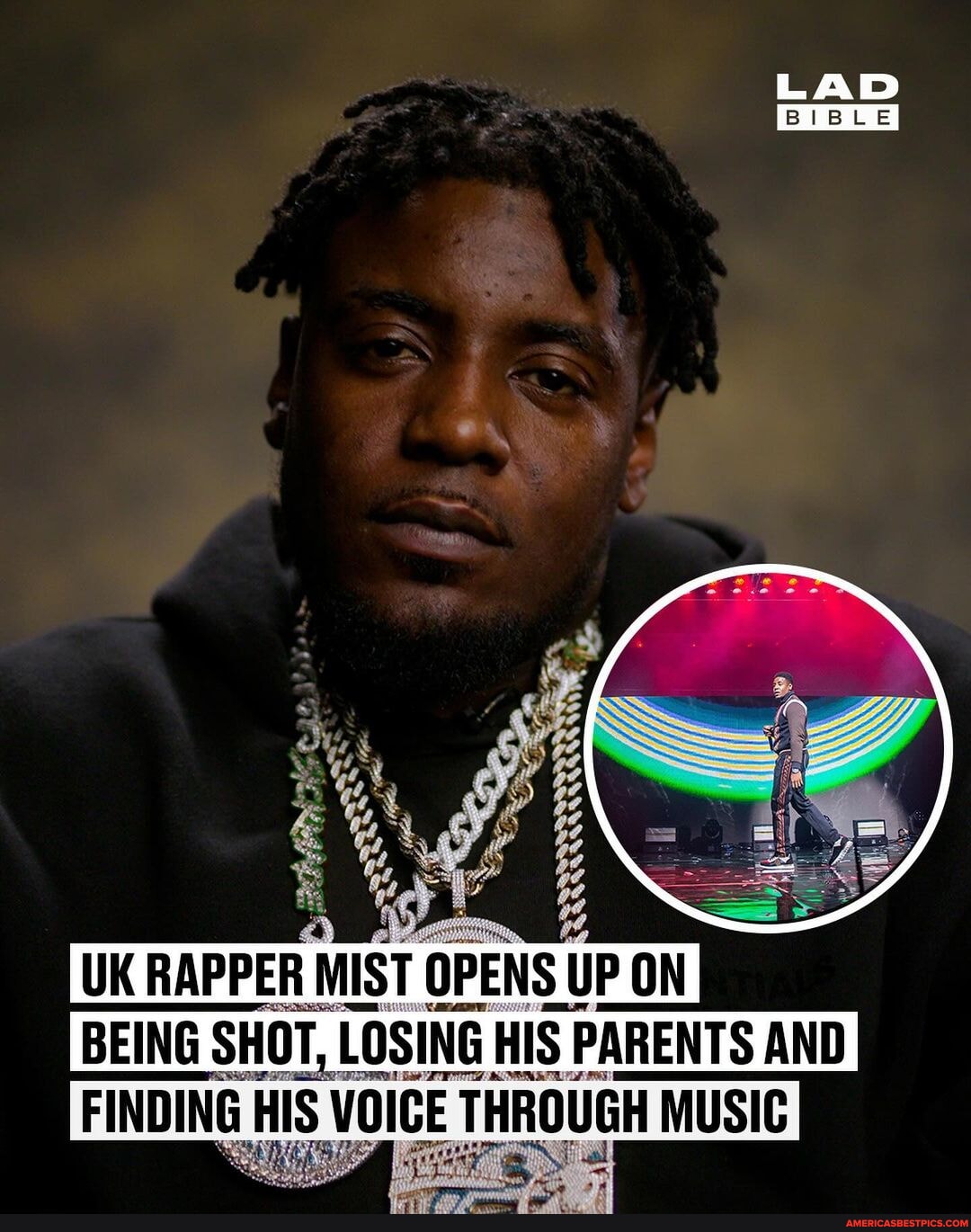 This UK rapper was shot and lost his parents but managed to find his ...