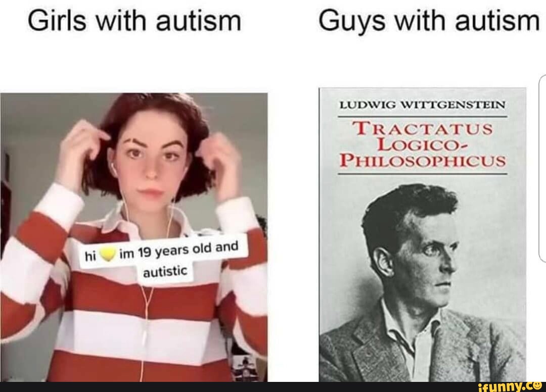 Girls with autism Guys with autism LUDWIG WITTGENSTEIN US LOGICO ...