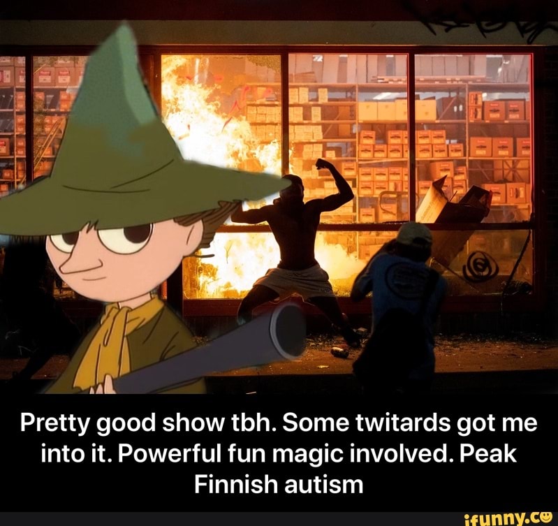 Pretty good show tbh. Some twitards got me into it. Powerful fun magic ...