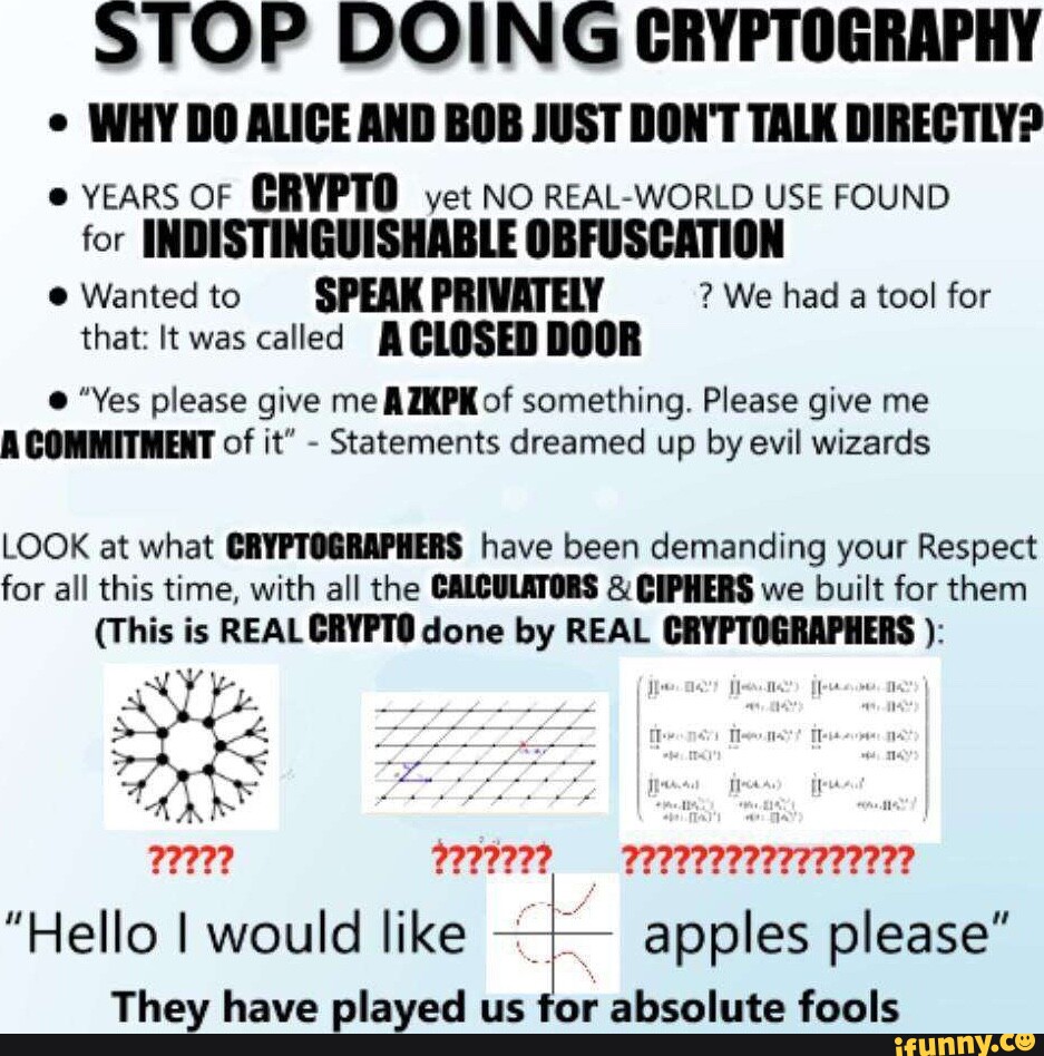 Cryptography memes. Best Collection of funny Cryptography pictures on ...