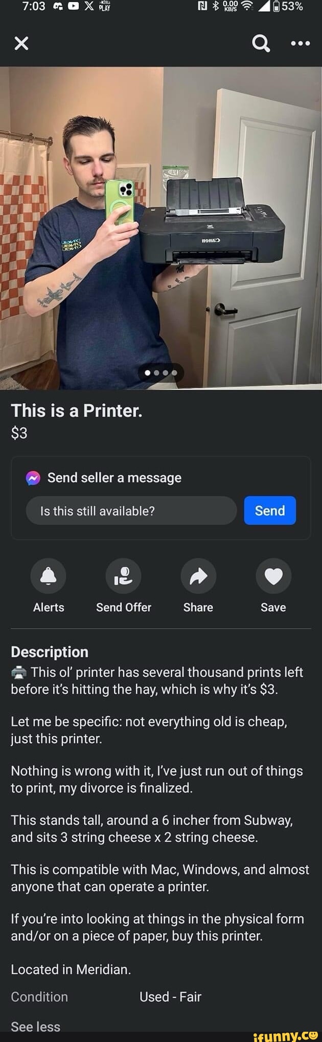 Printer memes. Best Collection of funny Printer pictures on iFunny