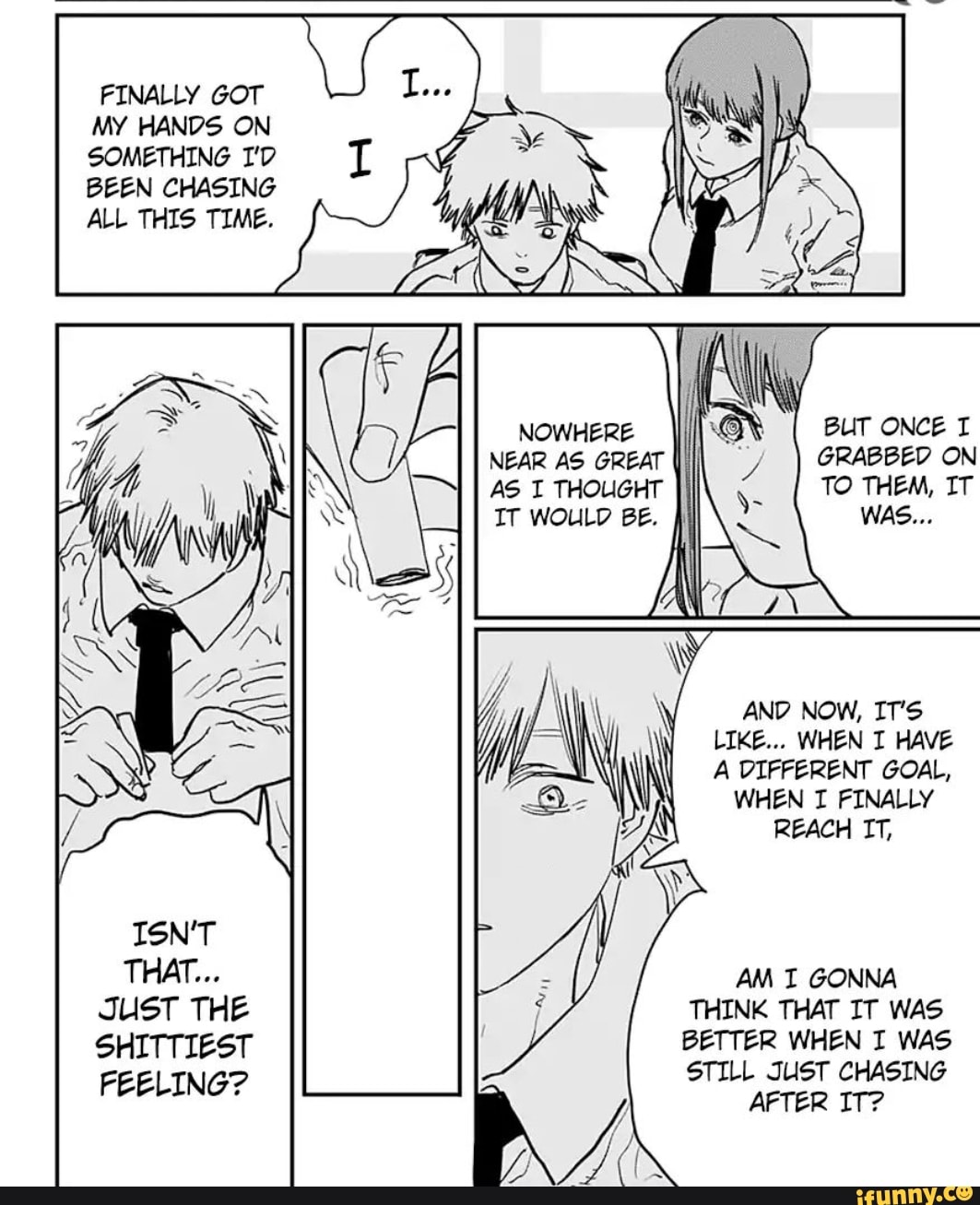 FINALLY GOT MY HANDS ON SOMETHING I'D BEEN CHASING ALL THIS TIME. BUT ...