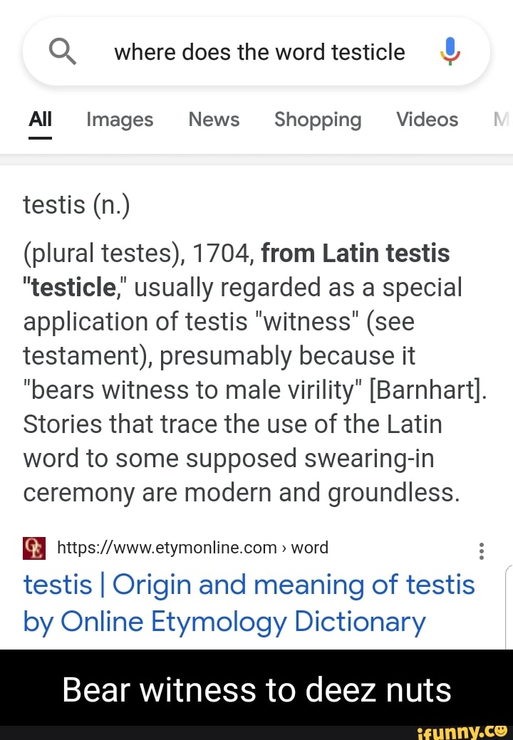 Testicle memes. Best Collection of funny Testicle pictures on iFunny