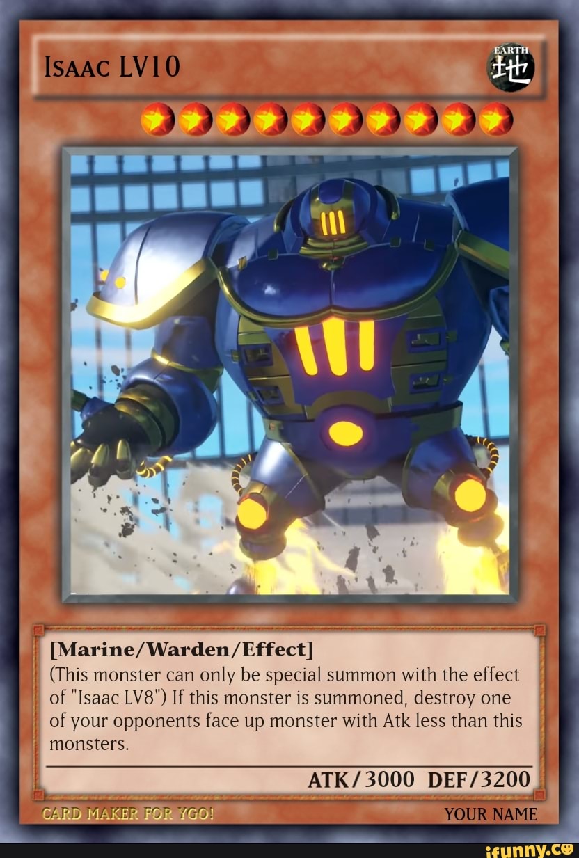 EARTH Isaac AAA Ad Effect] (This monster can only be special summon ...