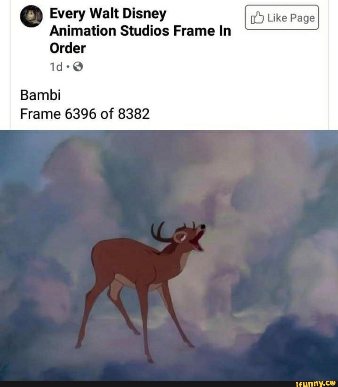 Every Walt Disney Animation Studios Frame In Order Bambi Frame 6396 of ...