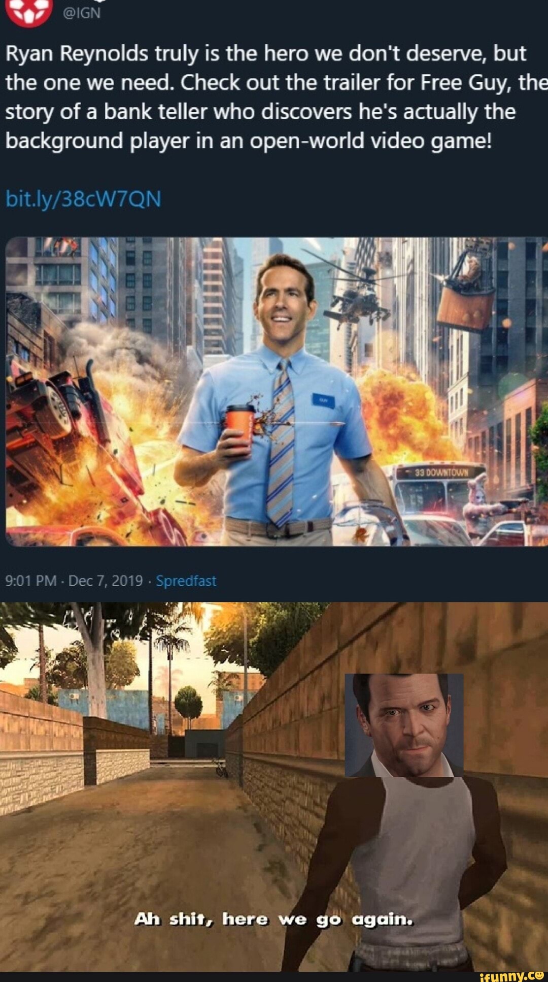 Ryan Reynolds truly is the hero we don't deserve, but the one we need ...