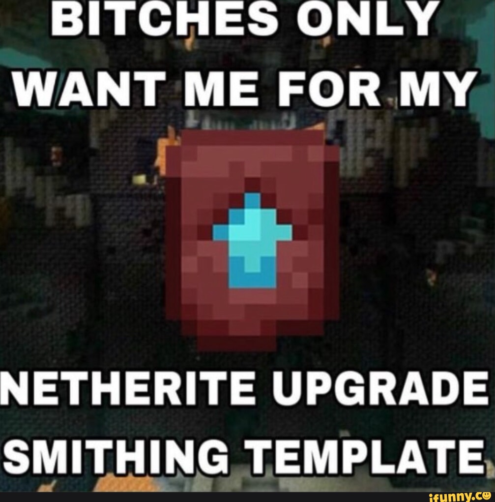 Netherite memes. Best Collection of funny Netherite pictures on iFunny