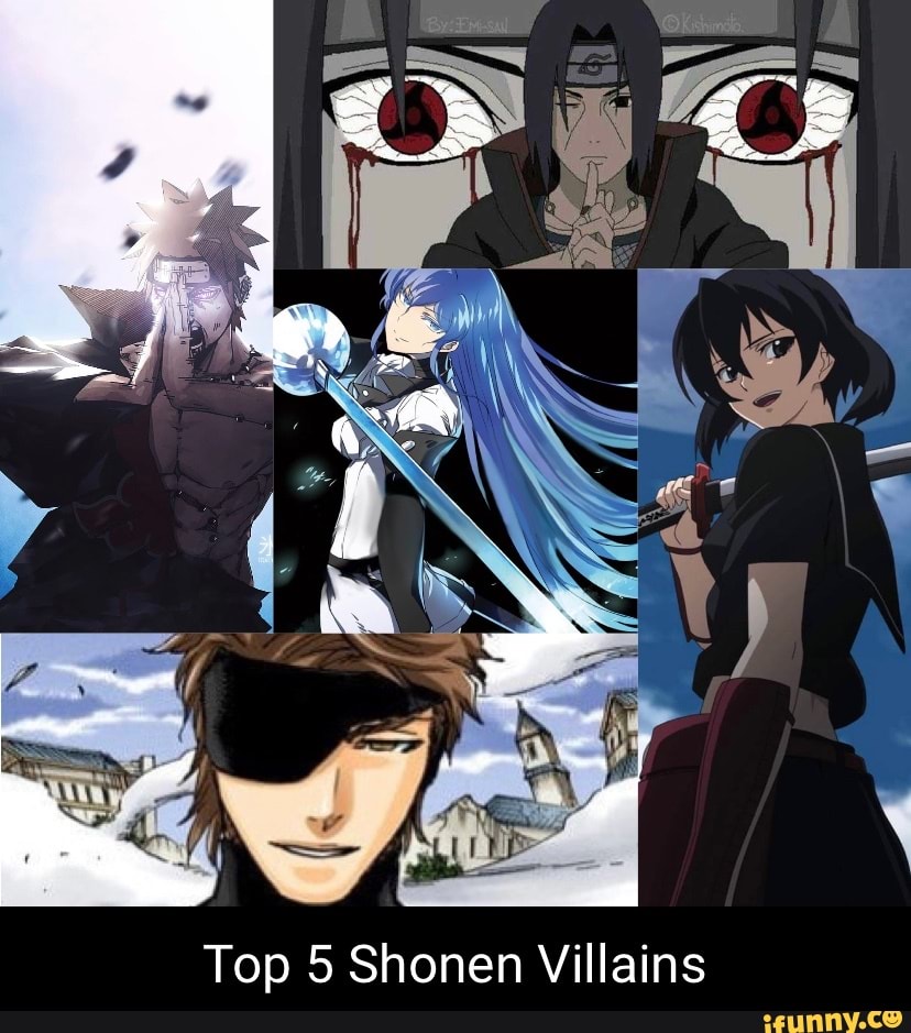Top 5 Shonen Villains - iFunny
